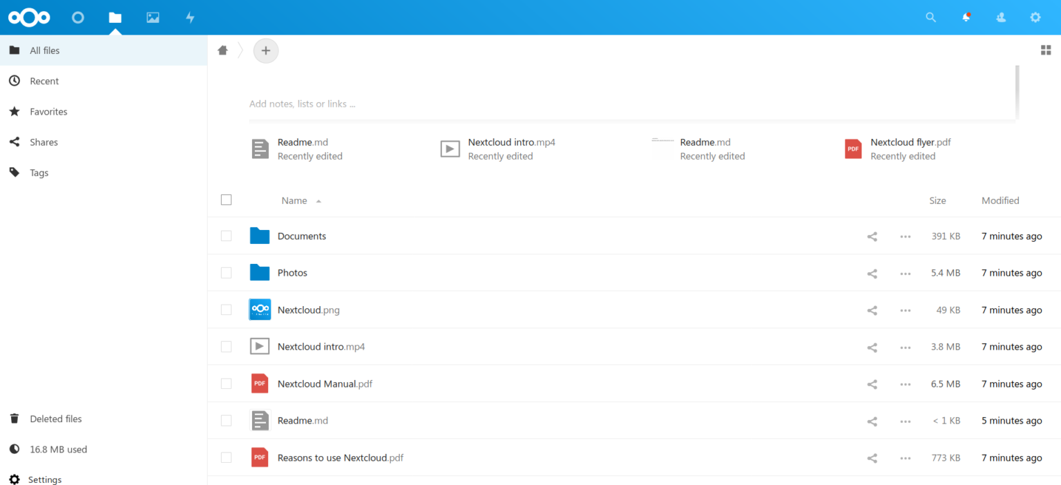 26. Install Nextcloud